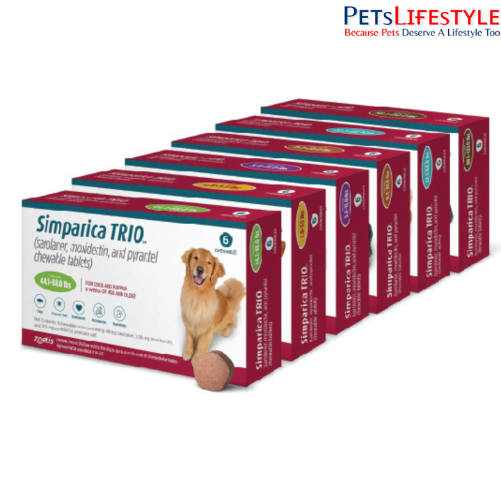 Simparica Trio for Dogs | Simparica Trio Tablet — All Sizes