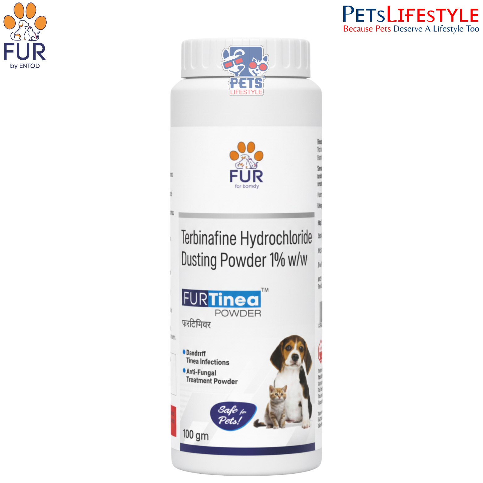 FUR by Entod FURTinea™ Dusting Powder | Pet Supplement India
