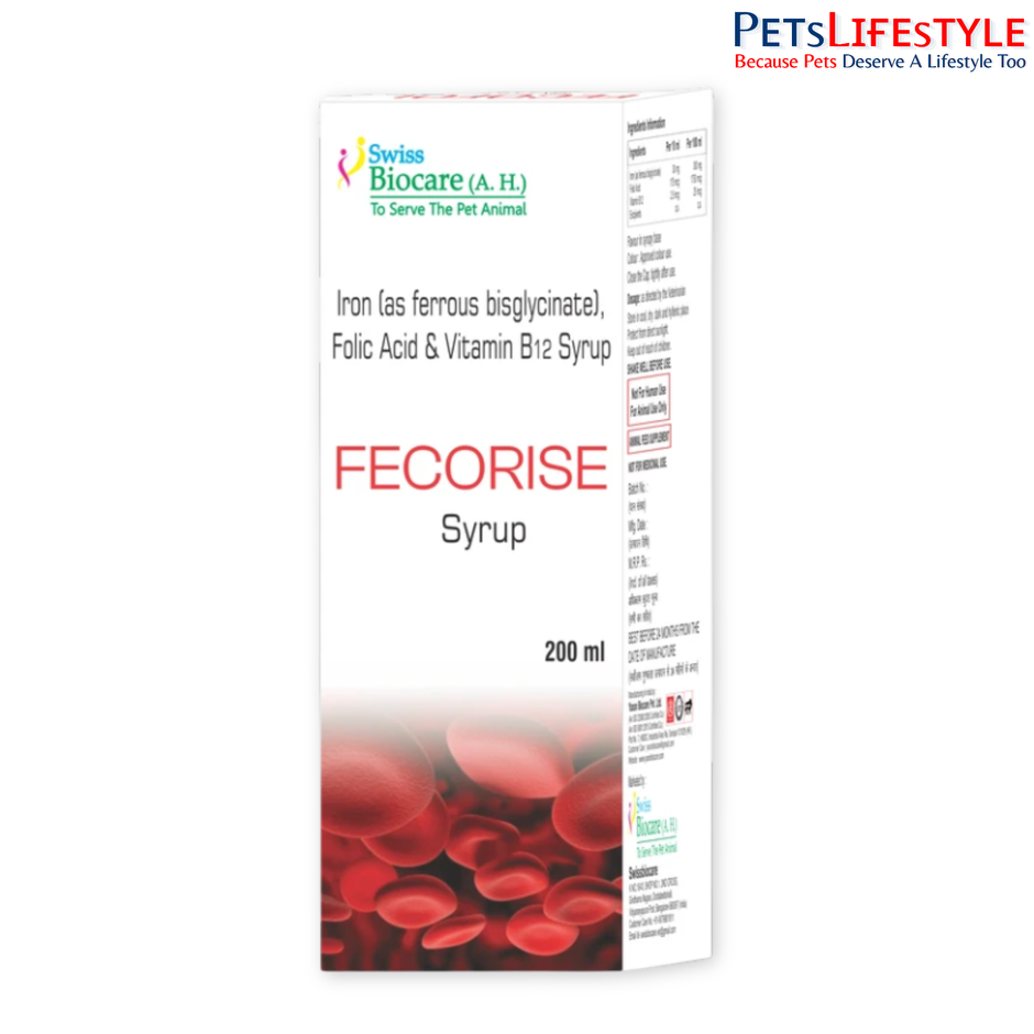Buy Fecorise Syrup Iron Supplement for Dogs & Cats at Best Price Online ...